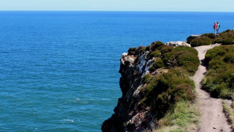 Howth Cliff Path Loop Walk, Route Map, Dublin City, Irelands Ancient ...