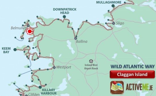Claggan Island, Belmullet, Co Mayo | Location | Activeme.ie