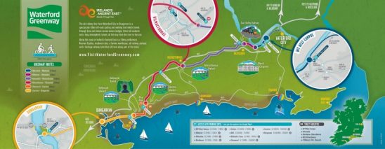 Waterfords Deise Greenway, Cycle and Walking Route Map, Copper Coast ...